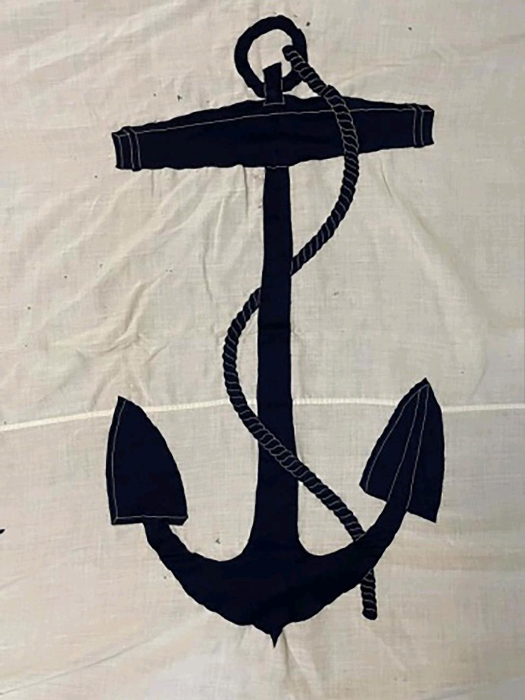 Large WW2 Wool Assistant Secretary of the Navy Flag For Sale at 1stDibs