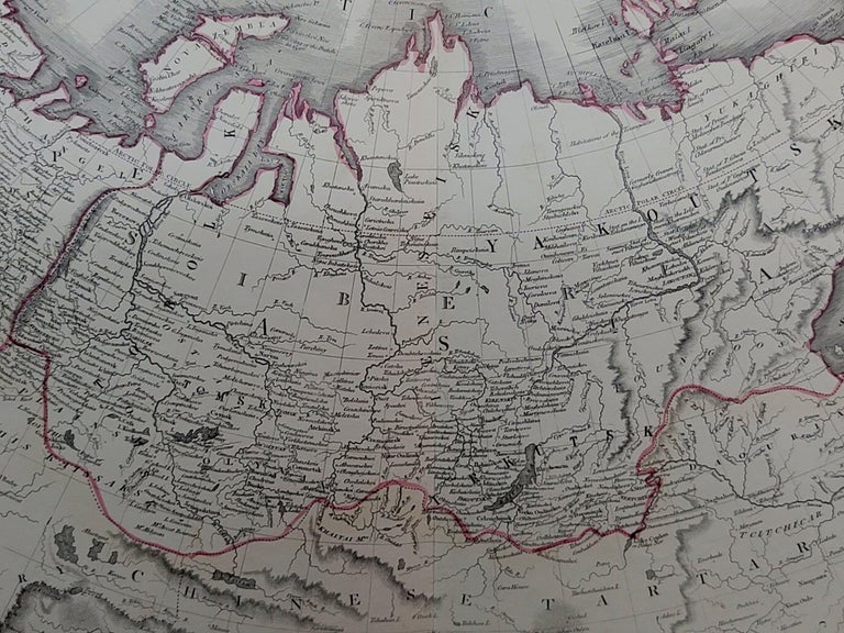 Large1852 Map "Russian Empire" Ric.r0011 For Sale at 1stDibs