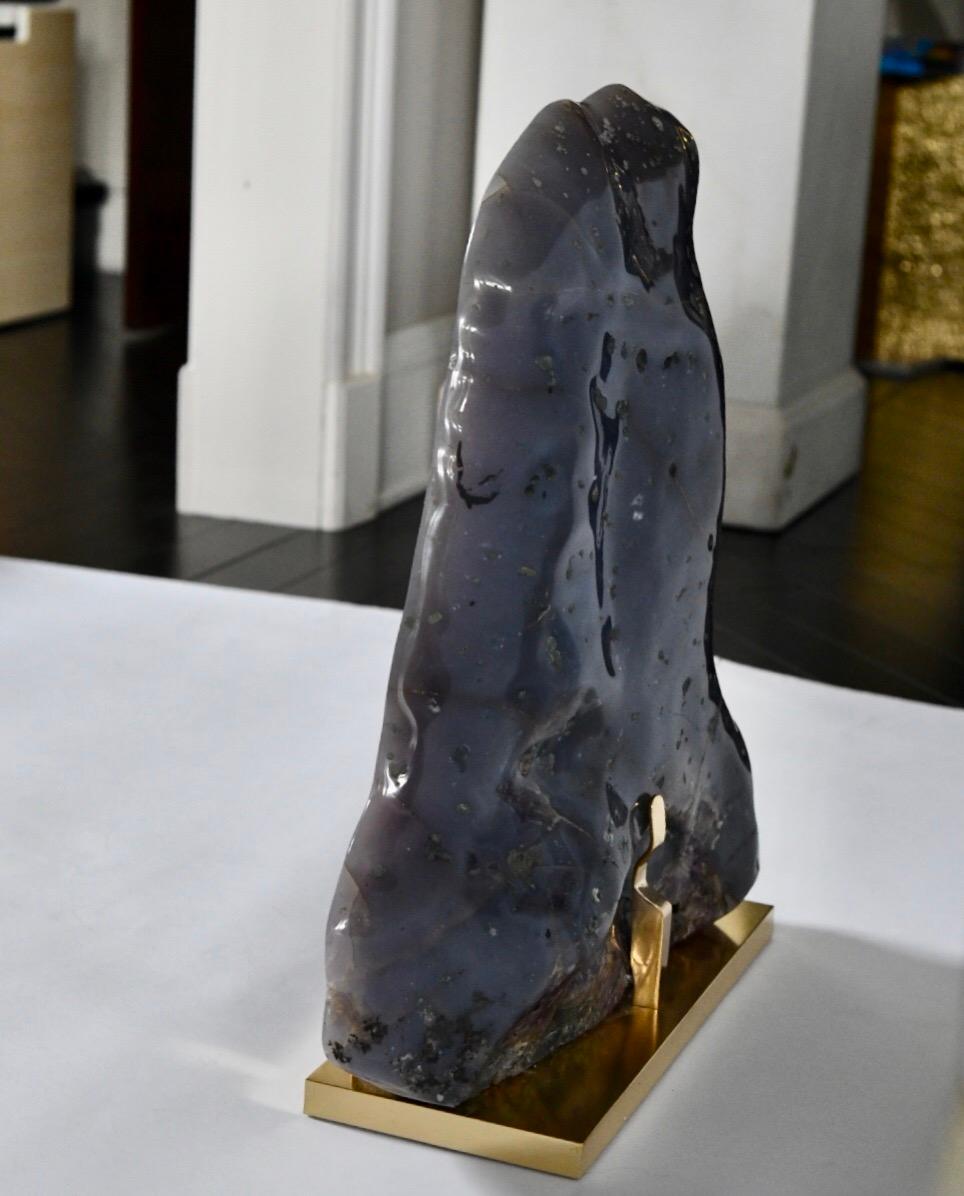 Larger Amethyst Geode Cluster Sculpture at 1stDibs | large geode sculpture