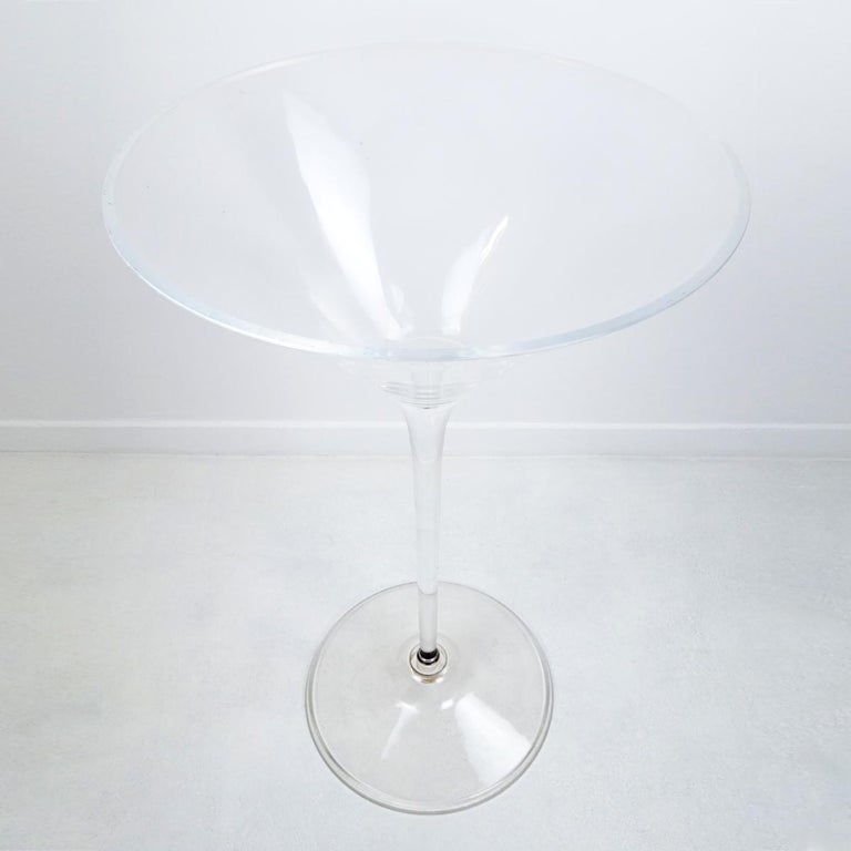 Larger Than Life Mid-Century Modern Cocktail Glass Made of Plexiglass ...