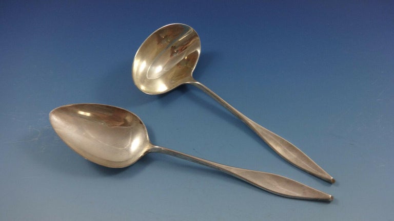 Lark by Reed and Barton Sterling Silver Flatware Set Service 36 Pieces ...