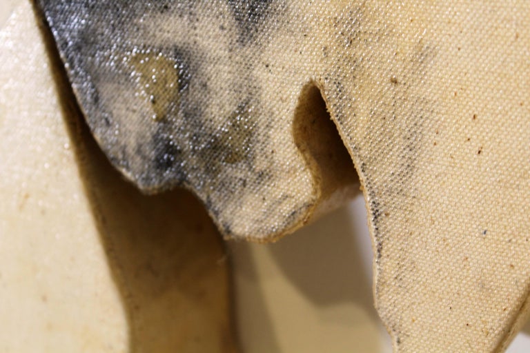 Larry Butcher Cincinnati Dancer Modern Oil Painting on Sculptural ...