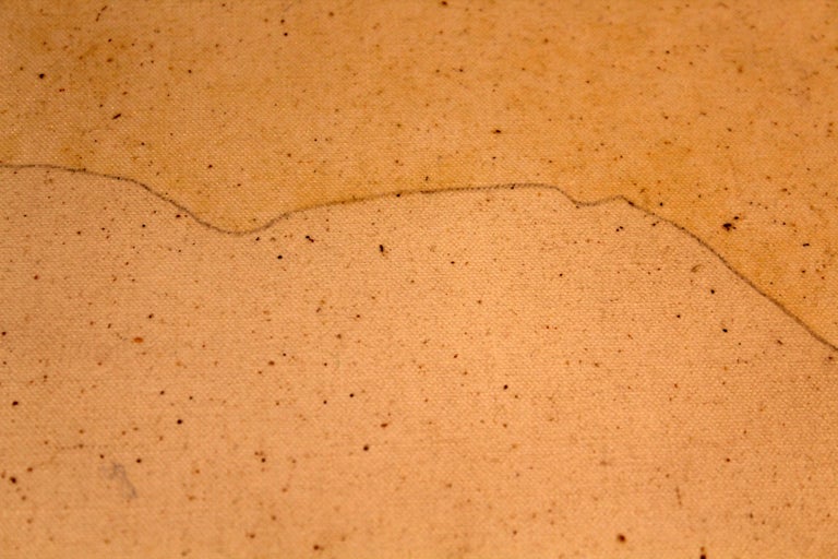 Larry Butcher Cincinnati Dancer Modern Oil Painting on Sculptural ...