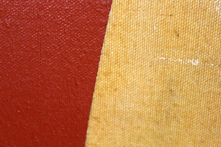 Larry Butcher Cross Progression Modern Oil Painting on Sculptural ...