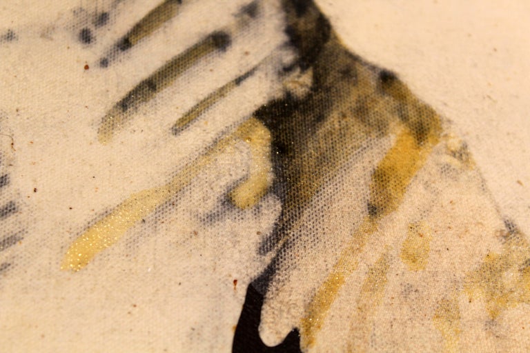 Larry Butcher Cross Up 3-Dimensional Oil Painting on Sculptural Canvas ...