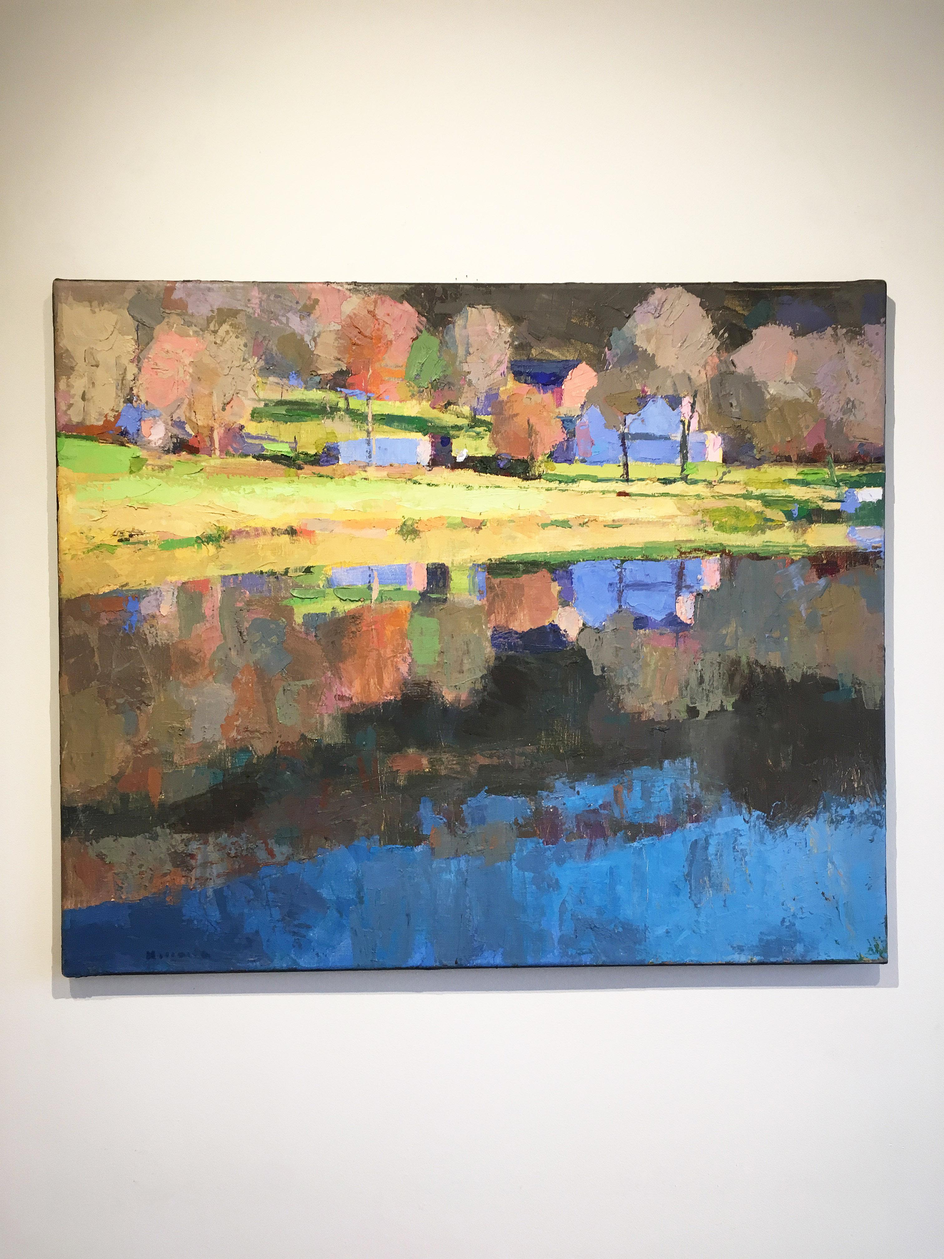 Larry Horowitz - Coastal painting, Larry Horowitz, Reflections at 1stDibs