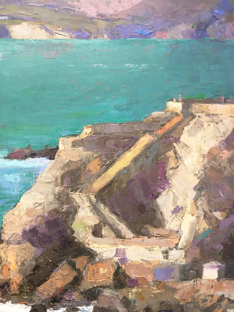 Larry Horowitz - Coastal painting, Larry Horowitz, The Sutro Baths For ...