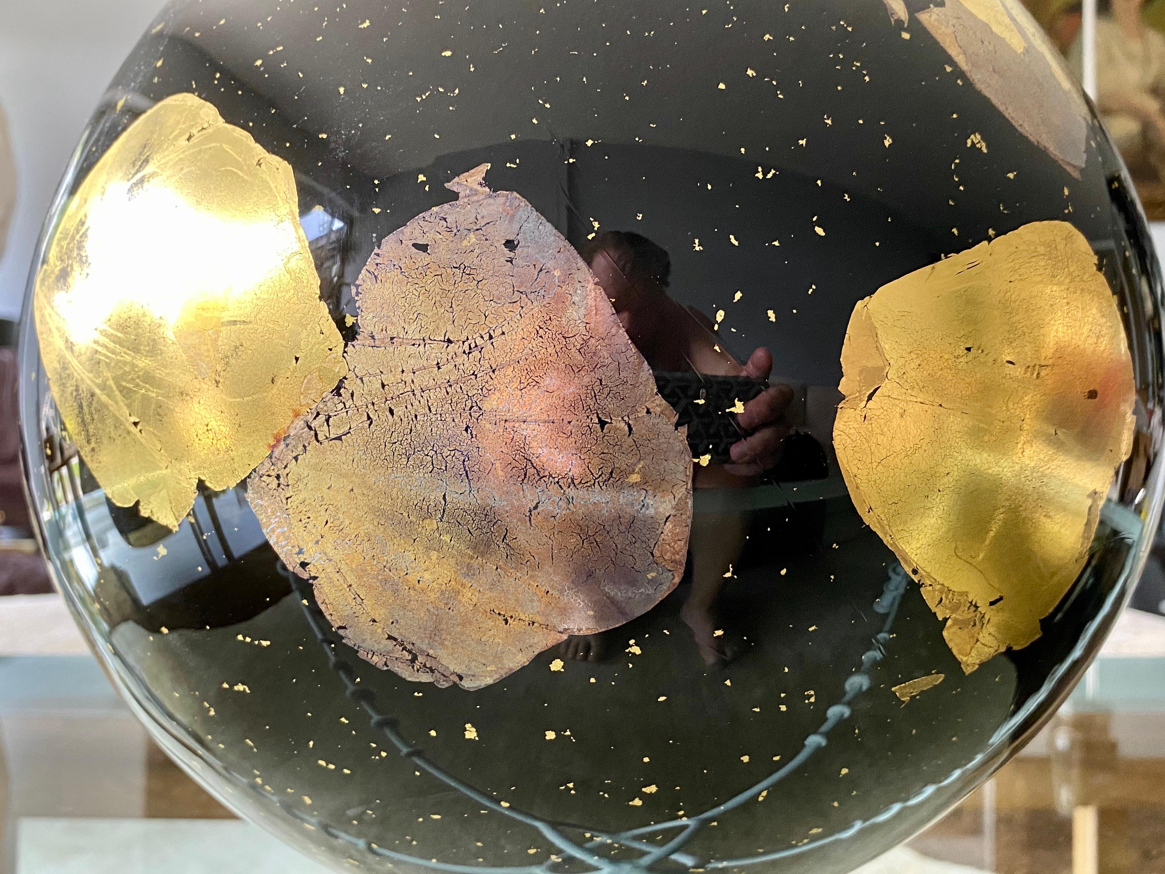 Larry Lubow Glass Vase at 1stDibs