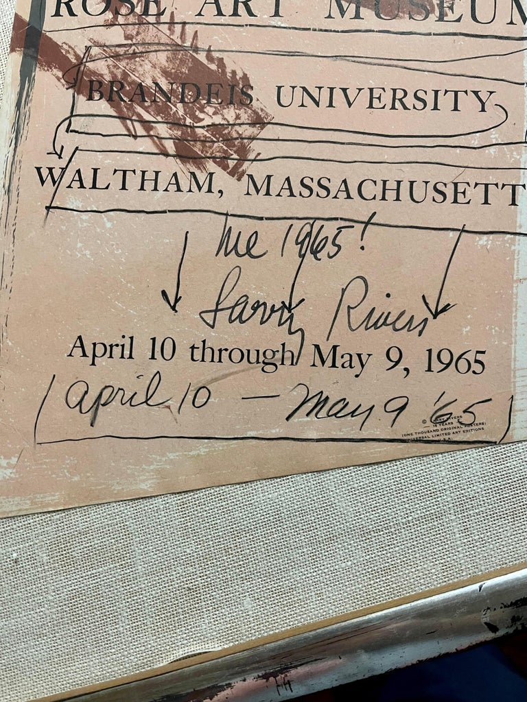 Larry Rivers - Original Vintage Pop Art 1965 Collage Lithograph Larry ...