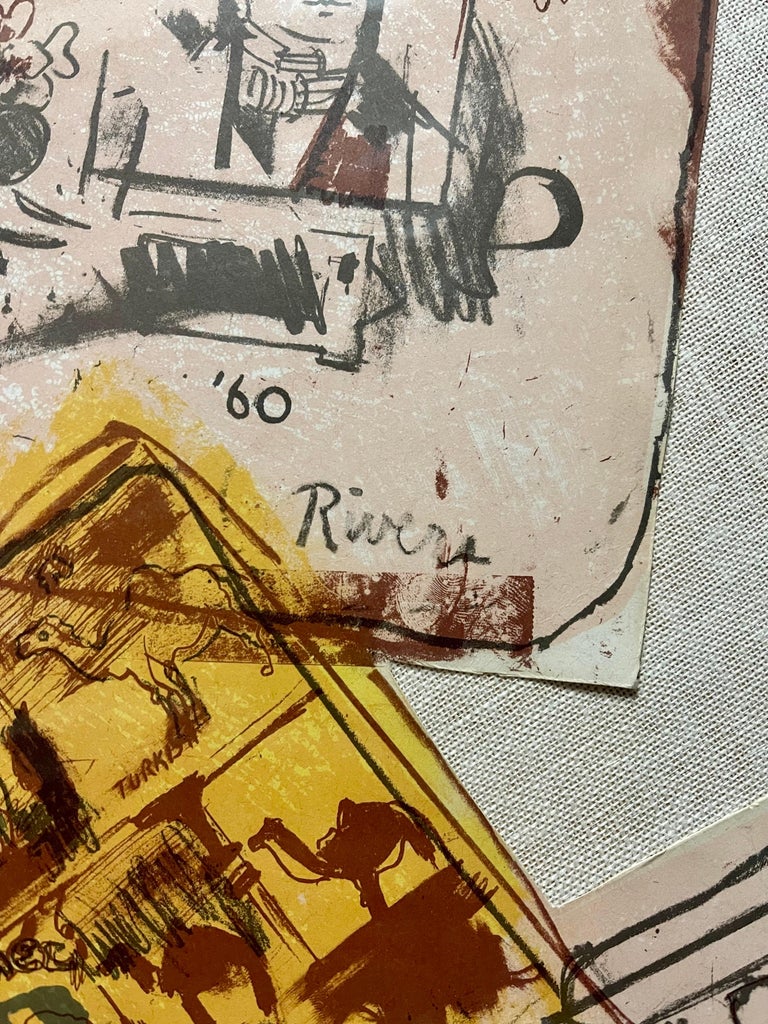 Larry Rivers - Original Vintage Pop Art 1965 Collage Lithograph Larry ...