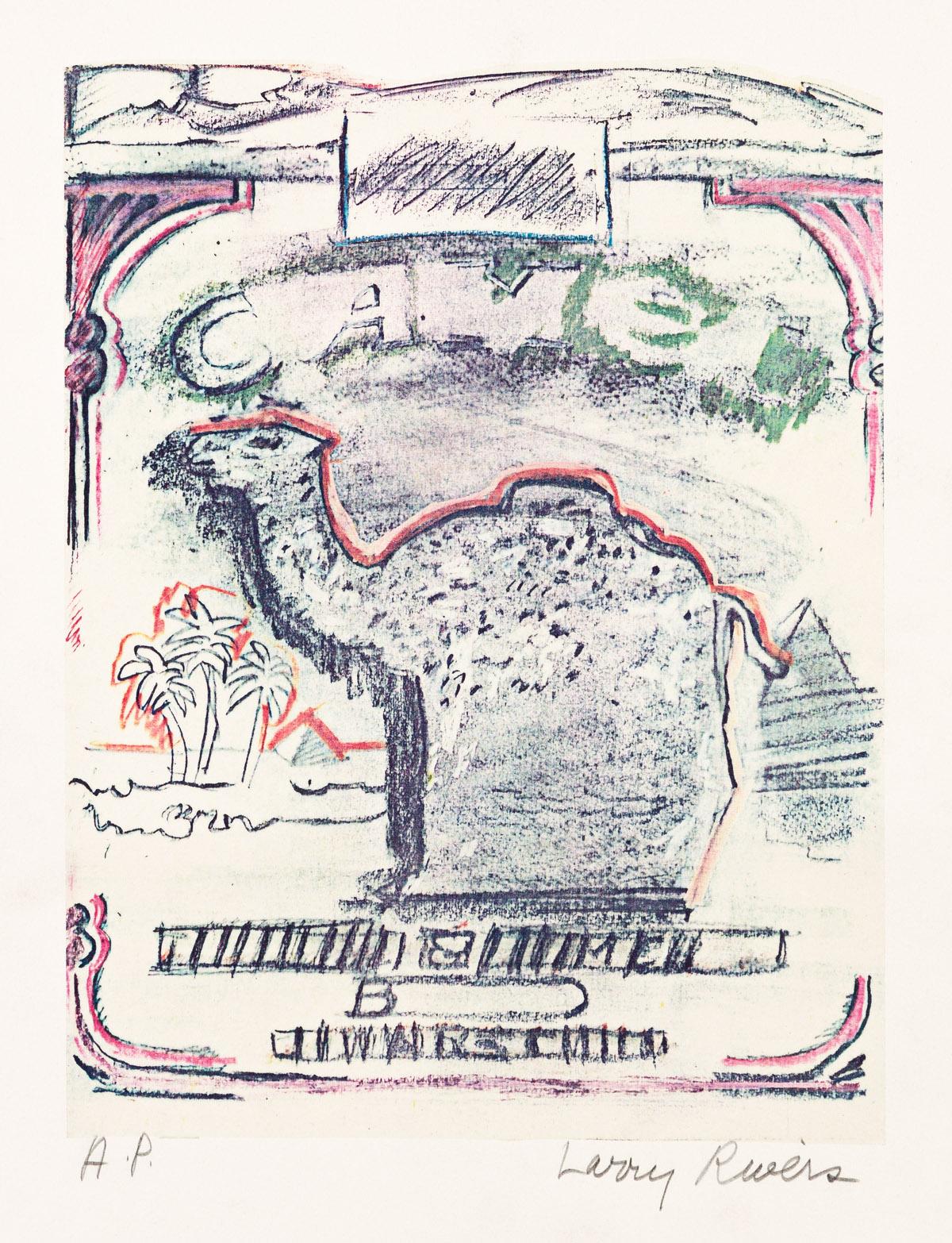 Larry Rivers Art - 46 For Sale at 1stDibs | artist larry rivers, artist ...