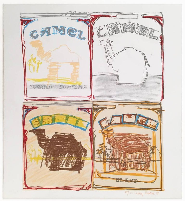 Larry Rivers - Camel Quartet For Sale at 1stDibs | larry rivers prints