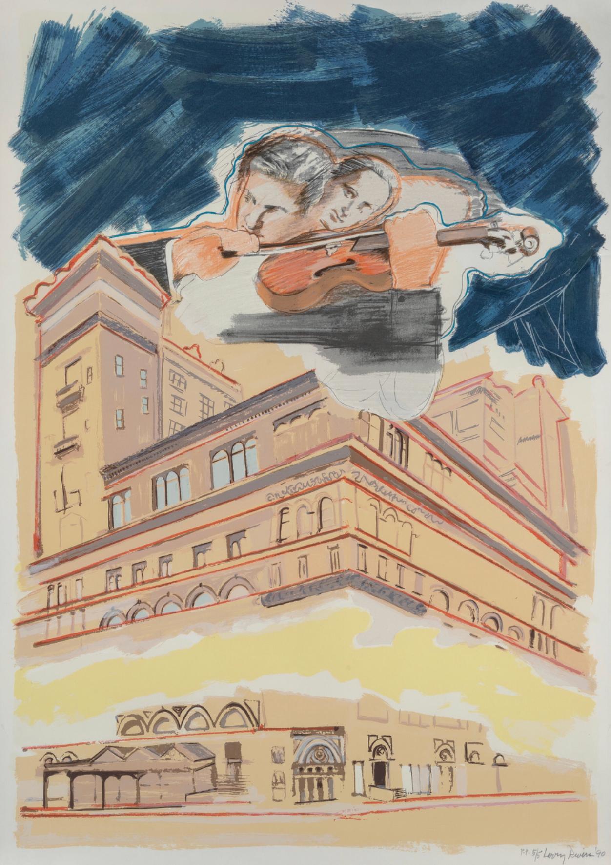 Larry Rivers Art - 46 For Sale at 1stDibs | artist larry rivers, artist ...