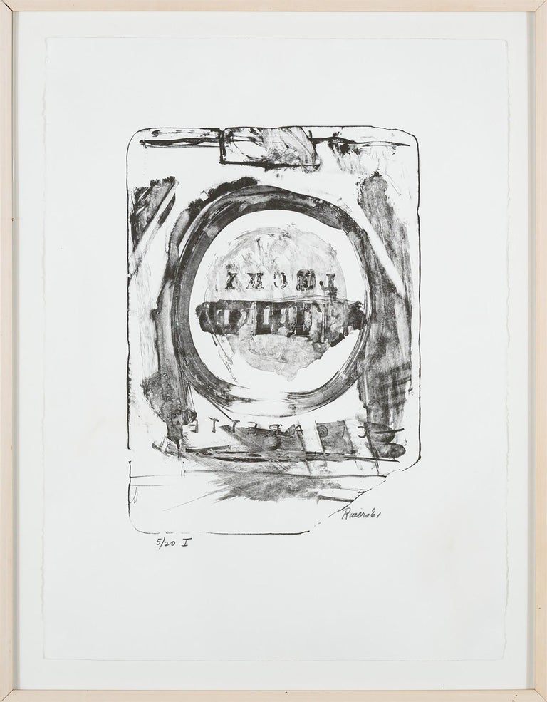 Larry Rivers - Lucky Strike In The Mirror (Lucky Strike I) For Sale at ...