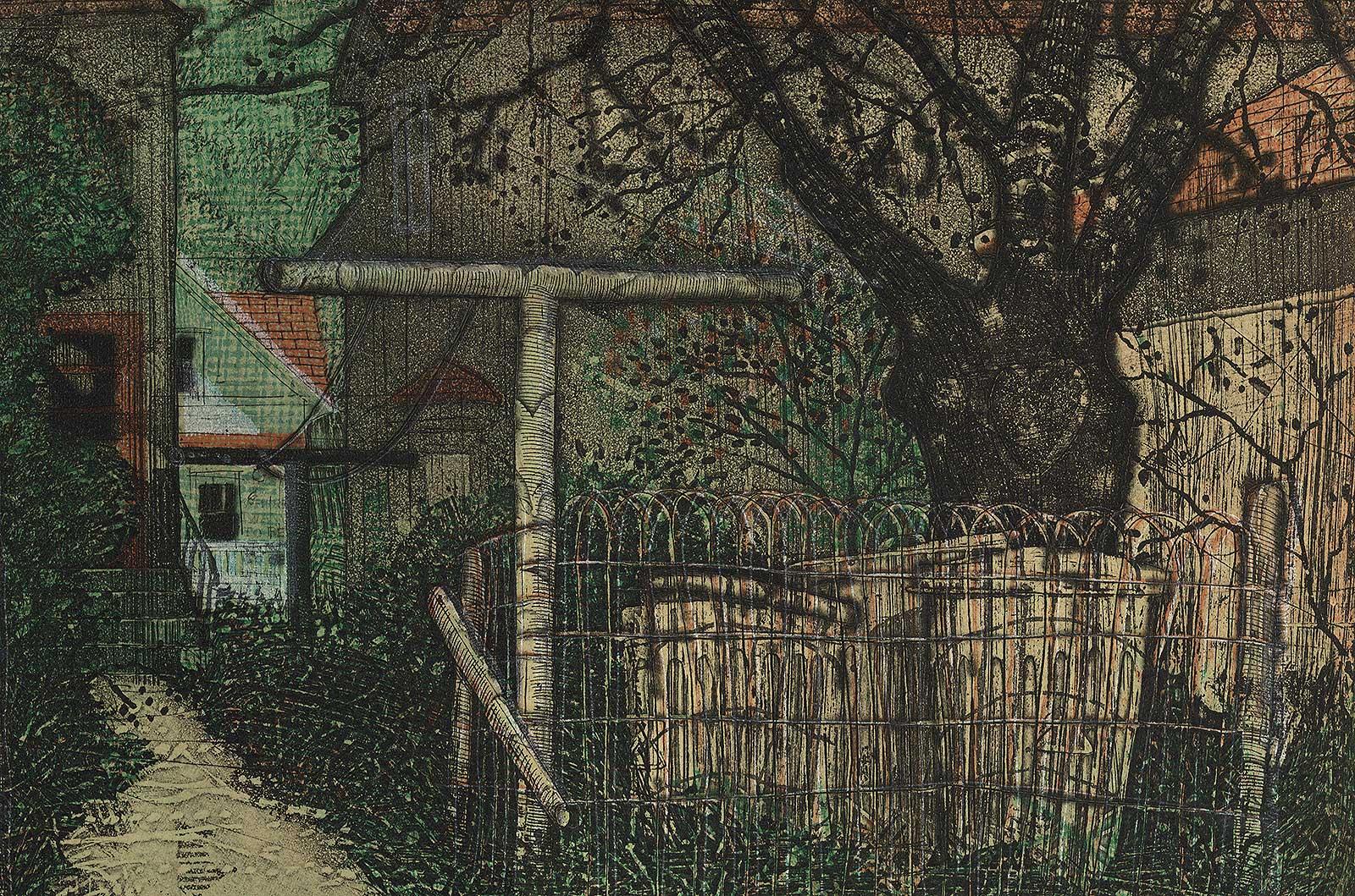 Larry Welo - Liar's Theatre at 1stDibs | larry welo etchings for sale ...