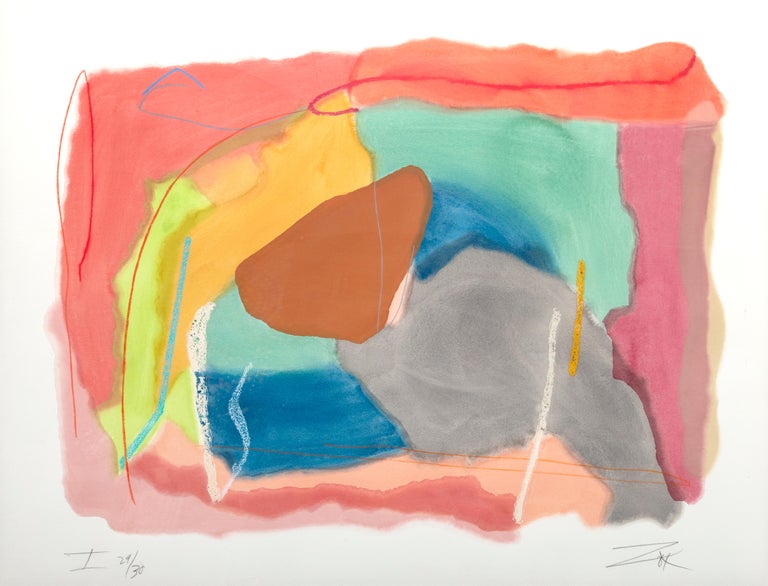 Larry Zox - Dexter''s Choice I, Large Abstract by Larry Zox For Sale at ...