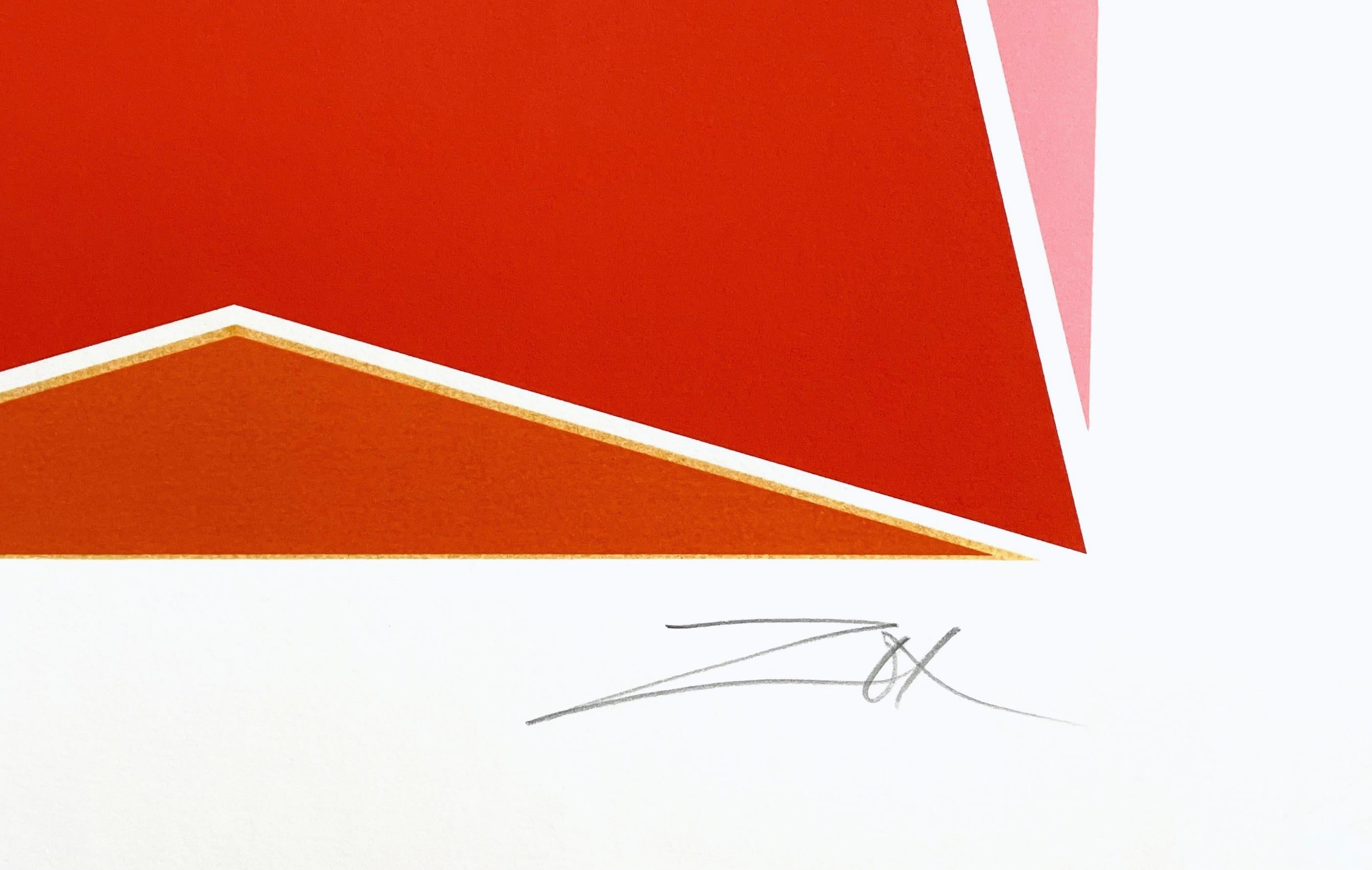 Larry Zox - Three Square Composition, Larry Zox For Sale at 1stDibs ...