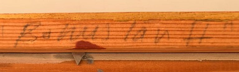 Lars Bertle Swedish Artist Oil on Plate, "Bohuslän", Modernist ...