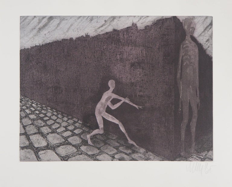 Lars Bo - Oneiric Game, 1975 - Original Handsigned Etching For Sale at ...