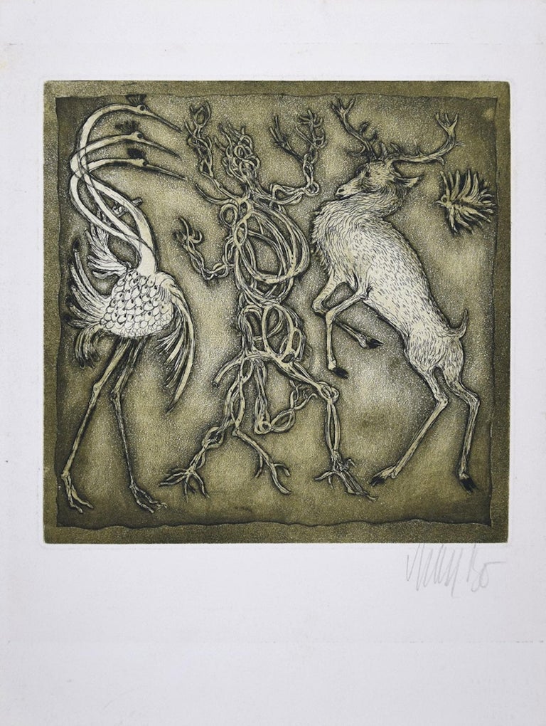 Lars Bo - Pas de Trois - Original Etching and Aquatint by Lars Bo ...