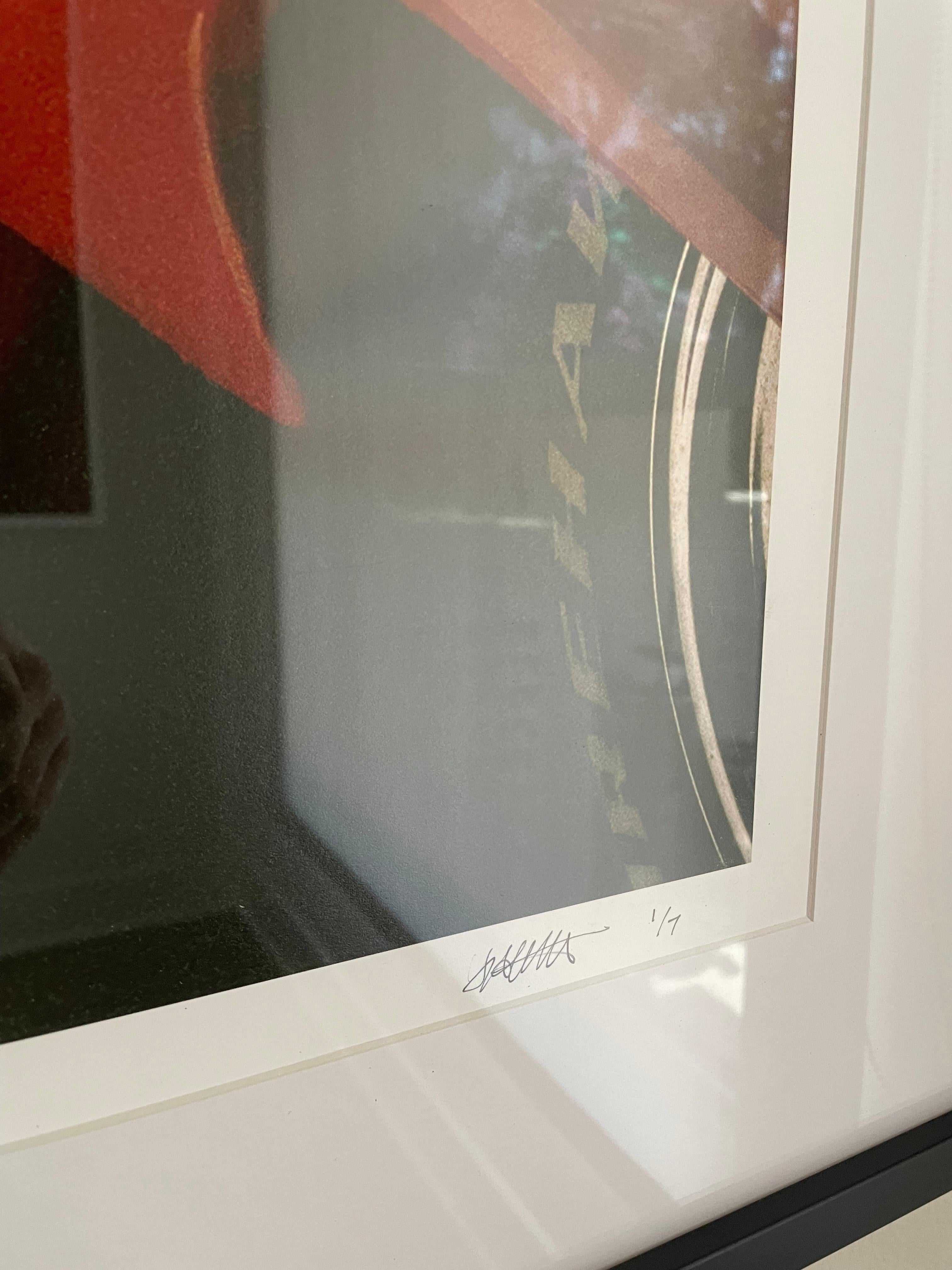 Larsen Sotelo - "Untitled 3" (En Rouge) Photography Edition 1/7 32" x ...