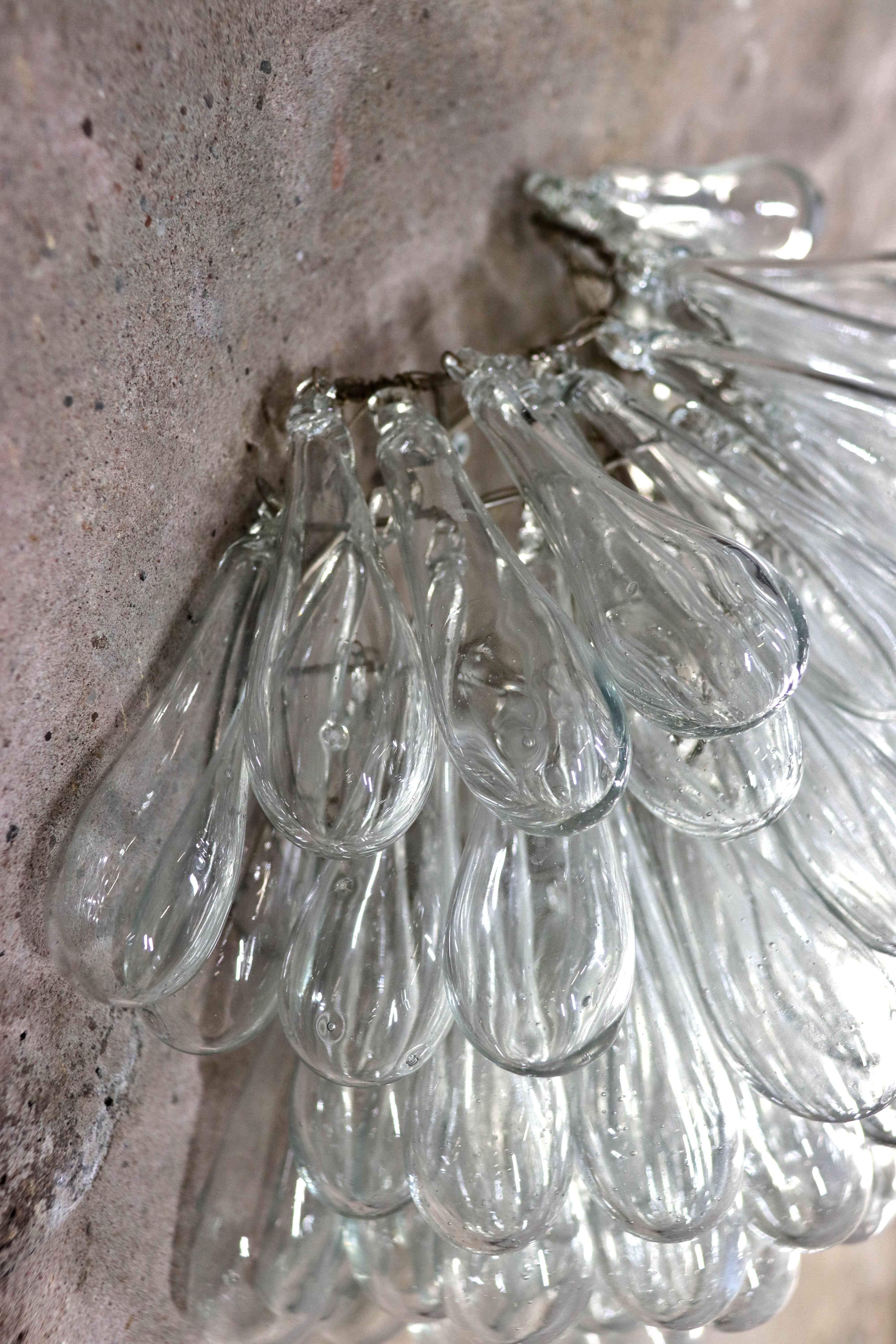Lartigiani – Murano Glass – Grape Wall Lamp – Hand blown – Italy ...