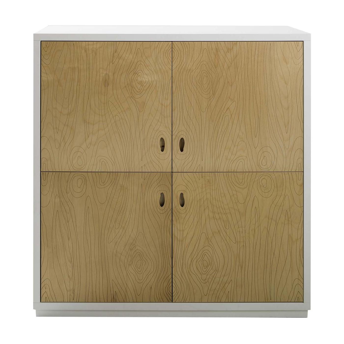 Mission 4 Door Cabinet at 1stDibs