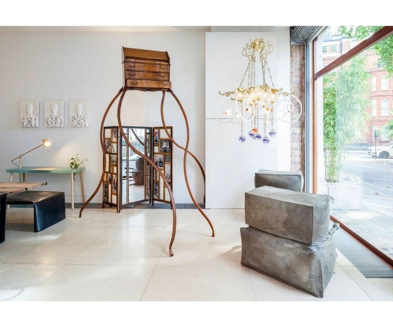 Lasvit Galaxy Luminia Sculpture Quadrix Lenitas For Sale at 1stDibs