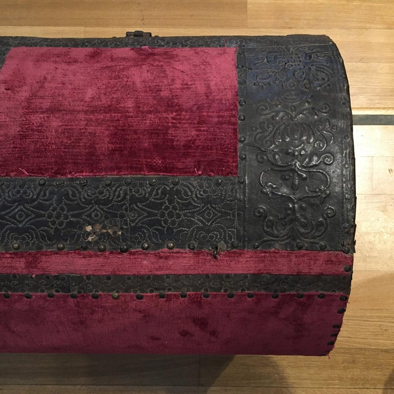 Late 15th Century Italian Renaissance Wedding Chest in Wood and Iron ...