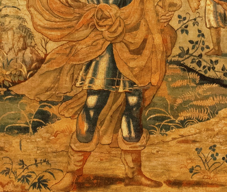Late 16th Century Flemish Historical Tapestry, with the Roman General ...