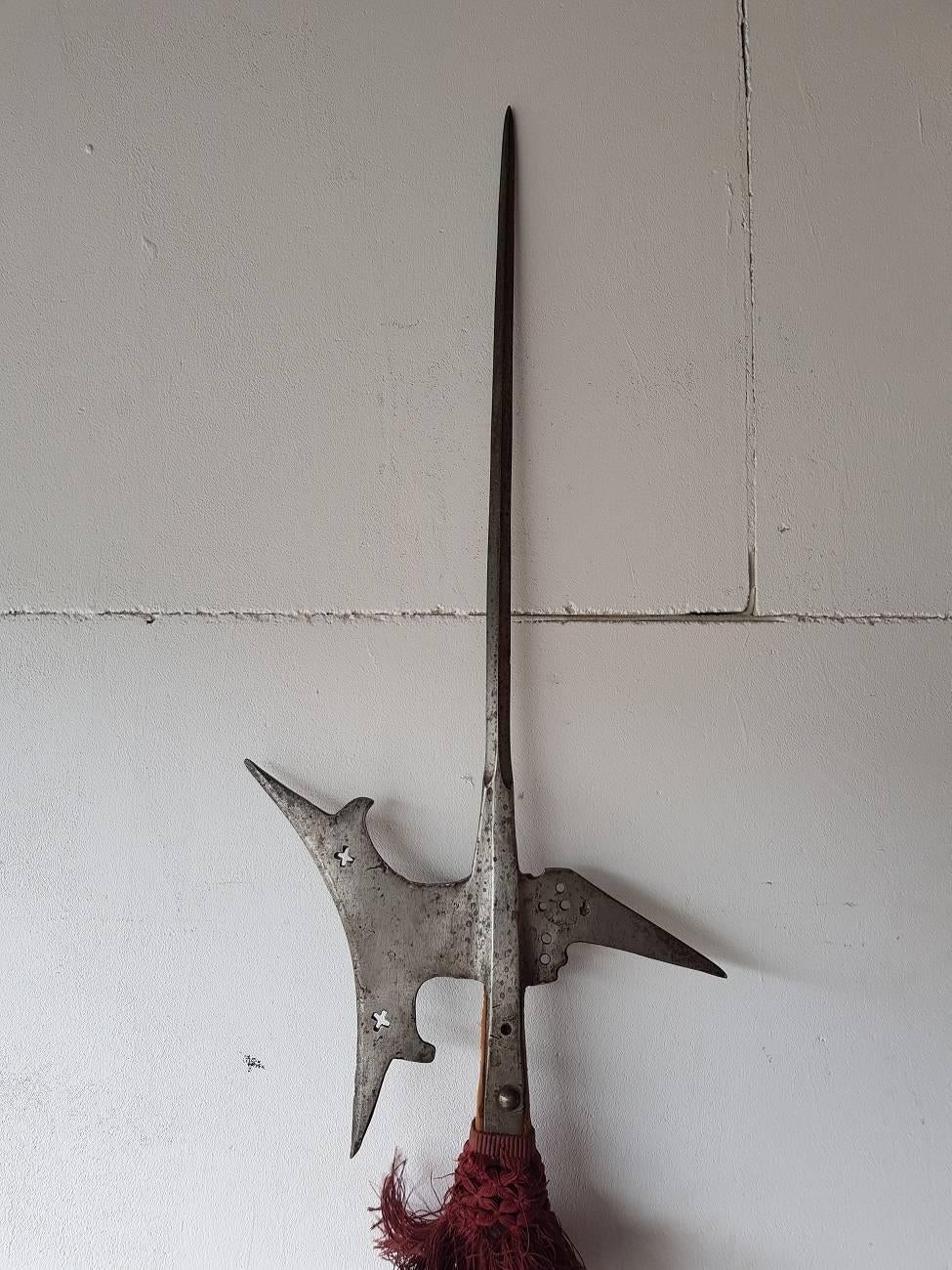Late 16th-Early 17th Century Italian Halberd For Sale at 1stDibs