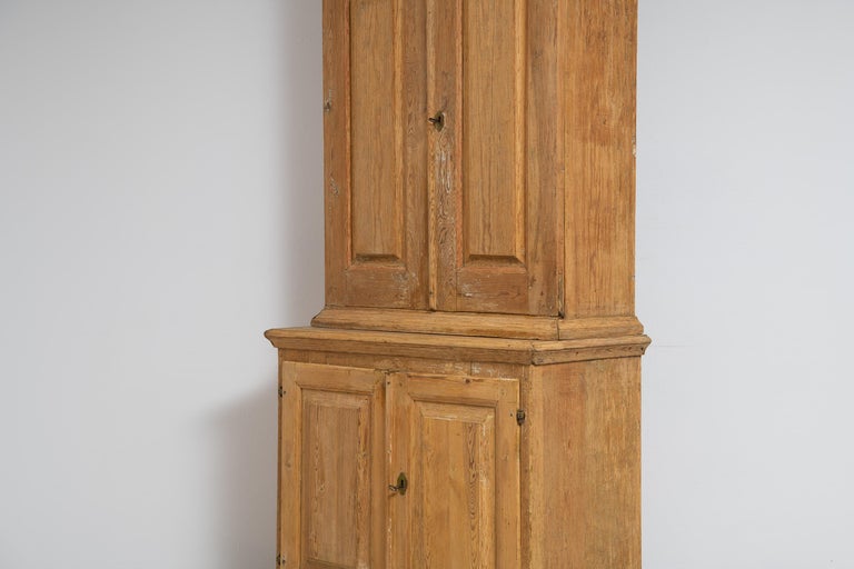 Late 1700s Swedish Baroque Style Country House Cabinet at 1stDibs