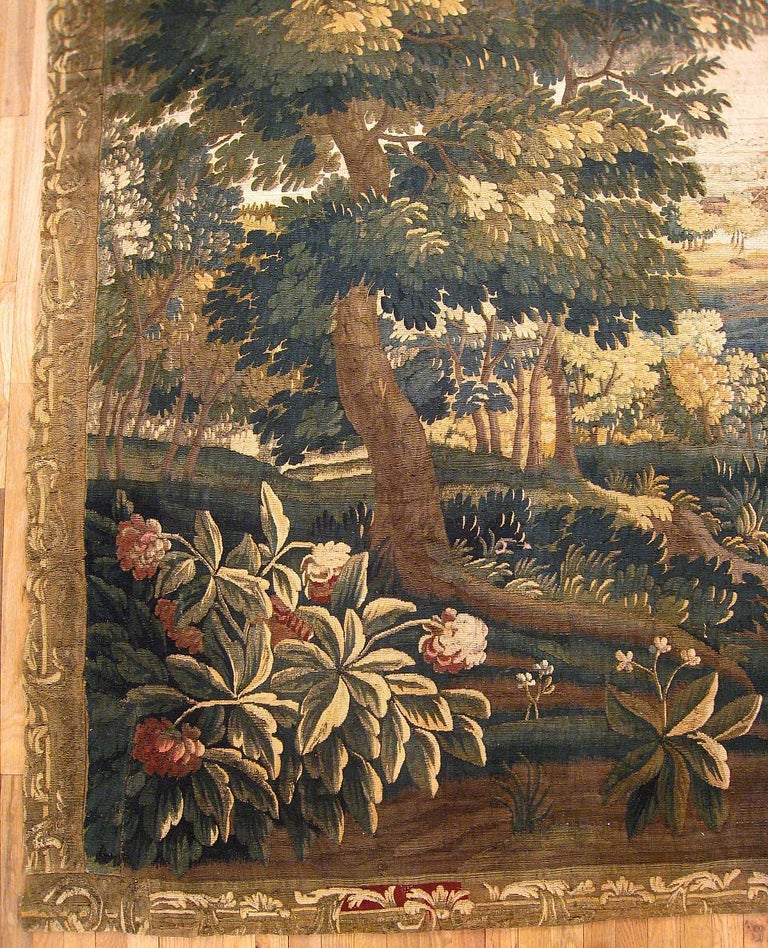 Late 17th Century Franco-Flemish Rustic Tapestry For Sale at 1stDibs
