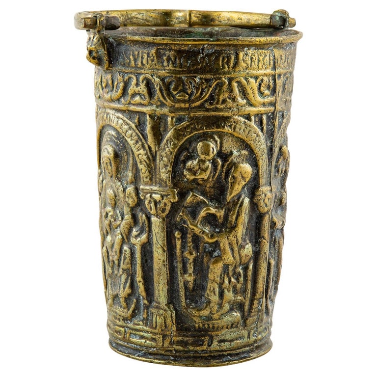 Late 17th Century Louis XIV Period French Bronze Holy Water Vessel For ...