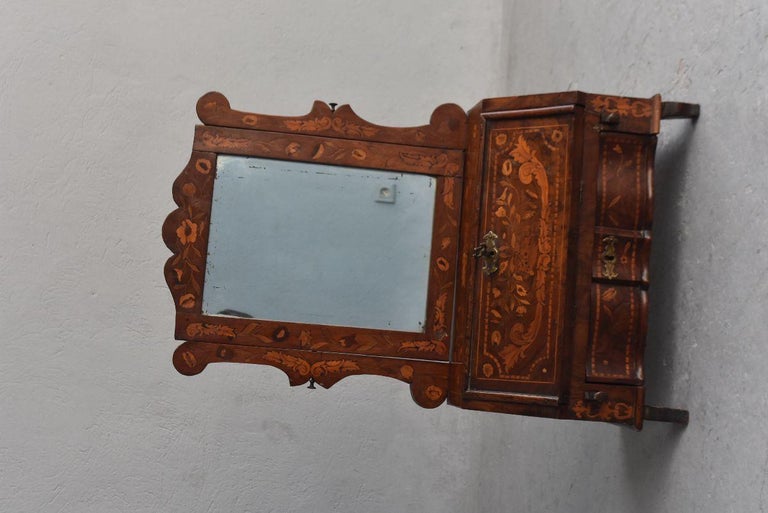 Late 17th Century Table Dressing Table Inlaid For Sale at 1stDibs