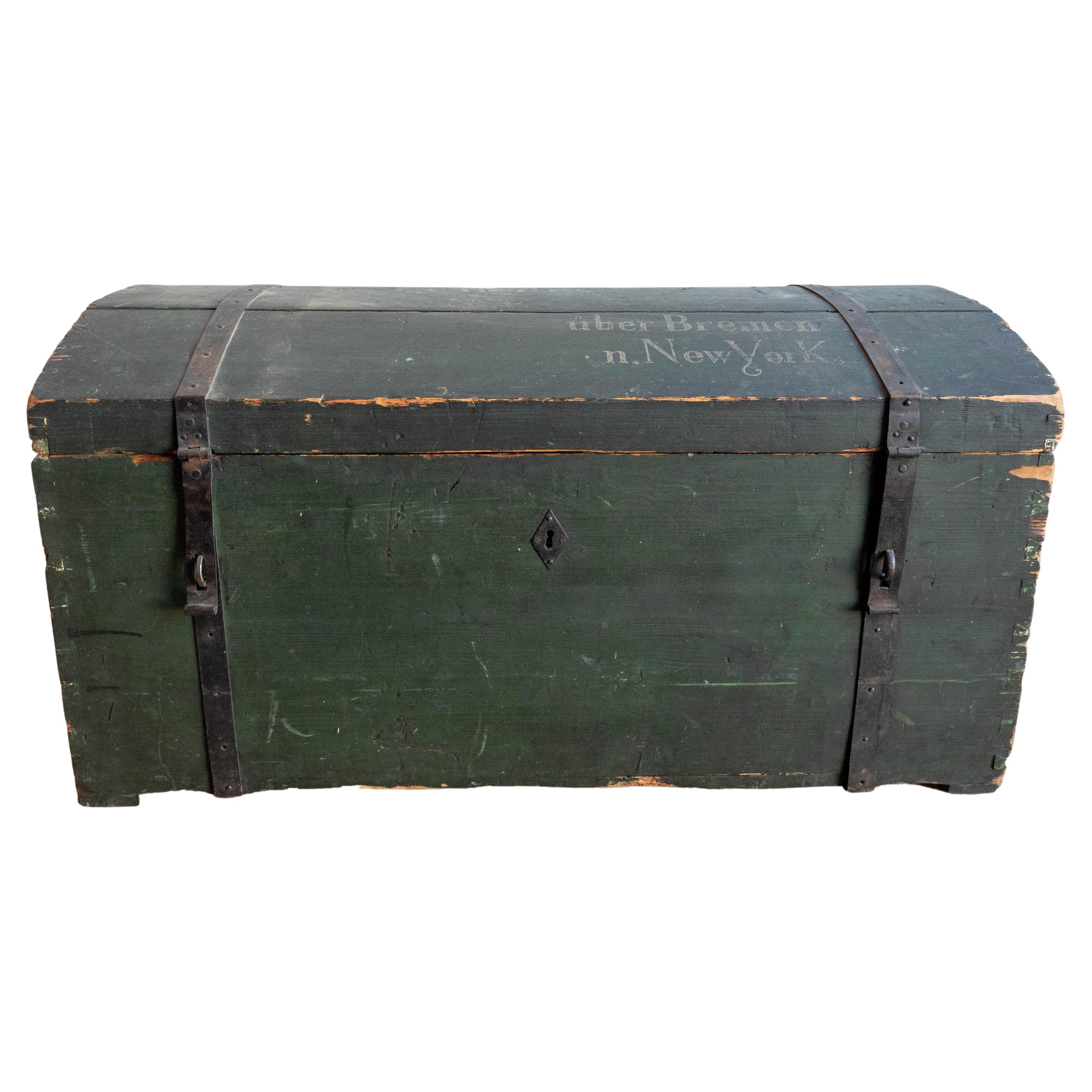 Antique Dome Top Chest - 61 For Sale on 1stDibs