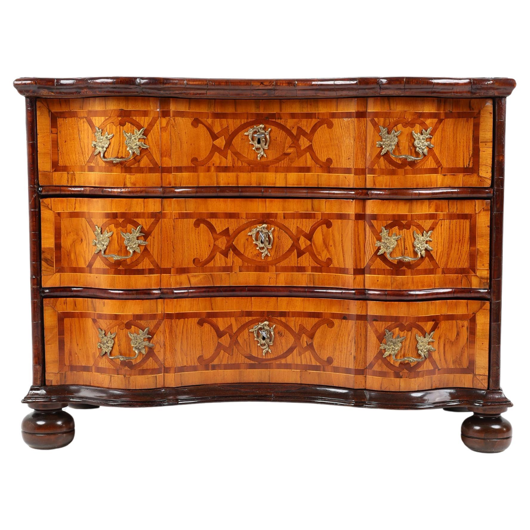Late 18th Century Baroque Chest of Drawers with spectacular inlaid For ...