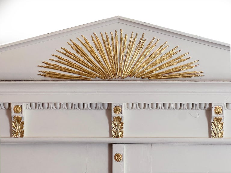 Late 18th Century Classical Parcel Gilt Bremen Sonnenschrank or Sun ...