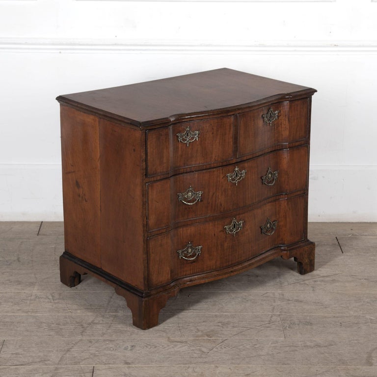 Late 18th Century Dutch Walnut Chest For Sale at 1stDibs
