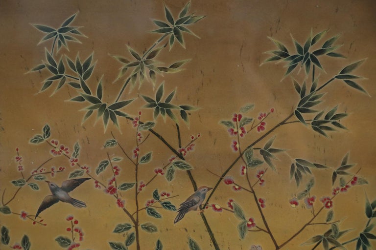 Late 18th Century Framed Chinese Glass Back Painted Scene of a Family ...