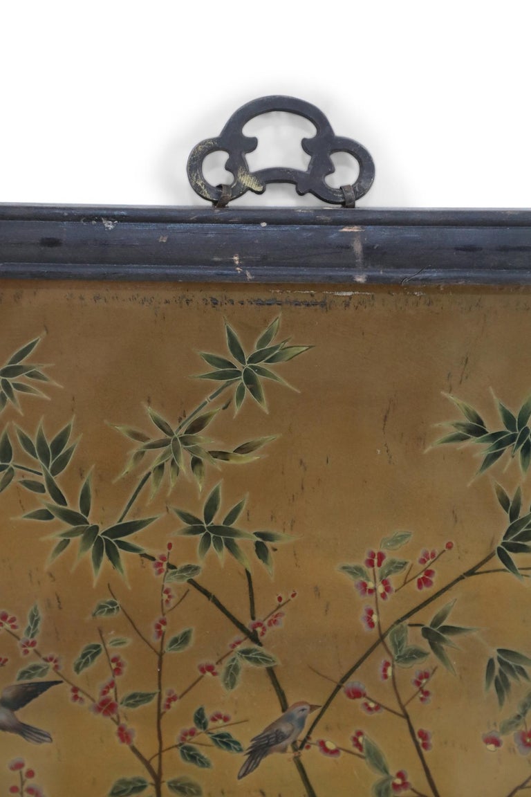 Late 18th Century Framed Chinese Glass Back Painted Scene of a Family ...