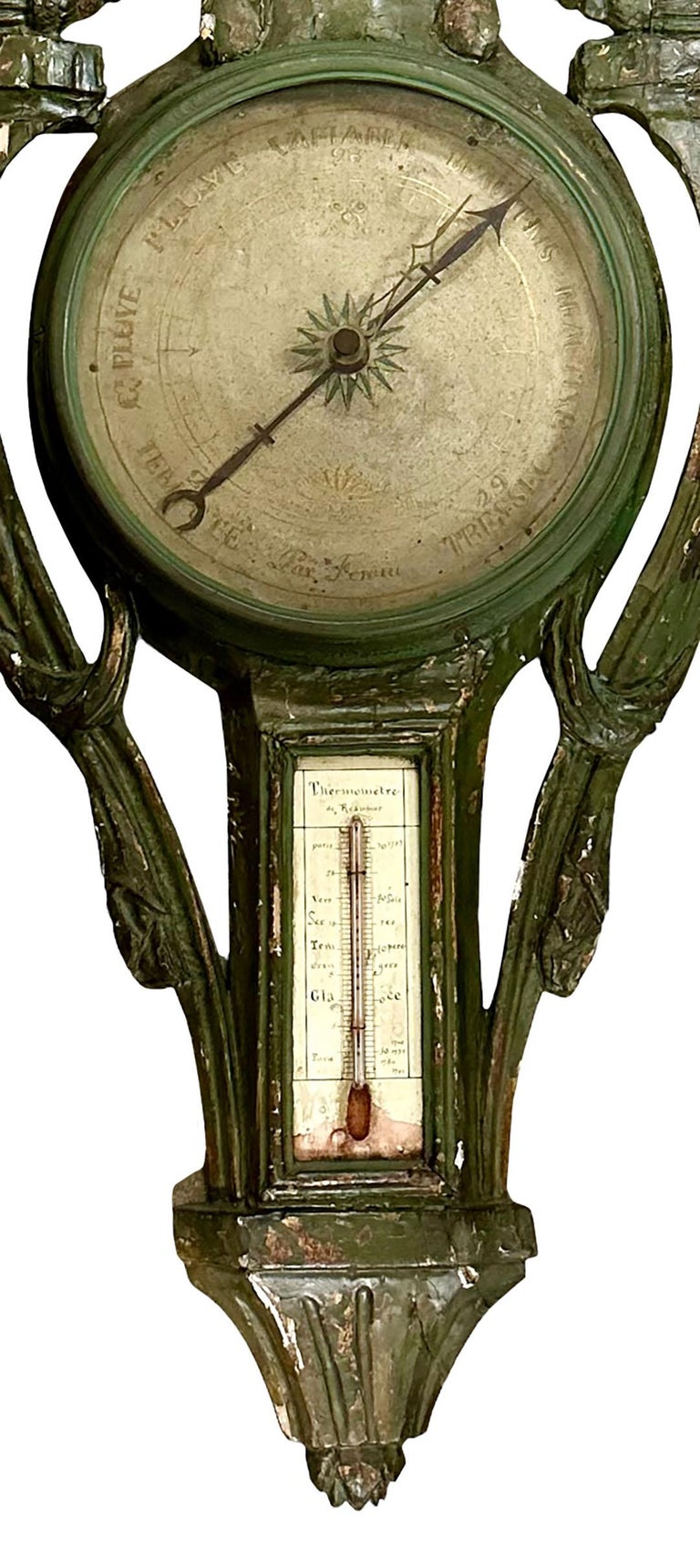 Late 18th Century French Barometer For Sale at 1stDibs