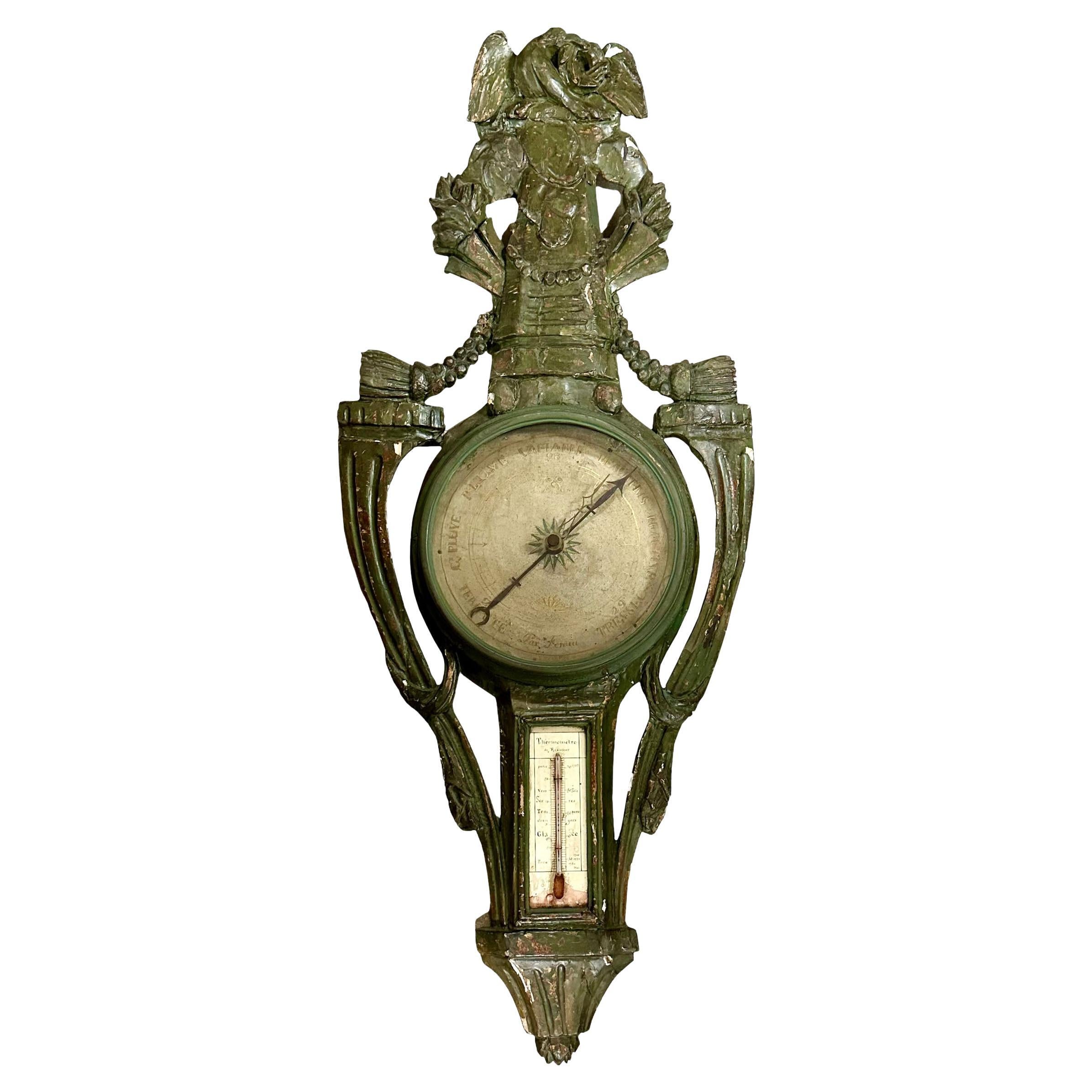18th Century English Banjo Barometer, circa 1780 For Sale at 1stDibs ...