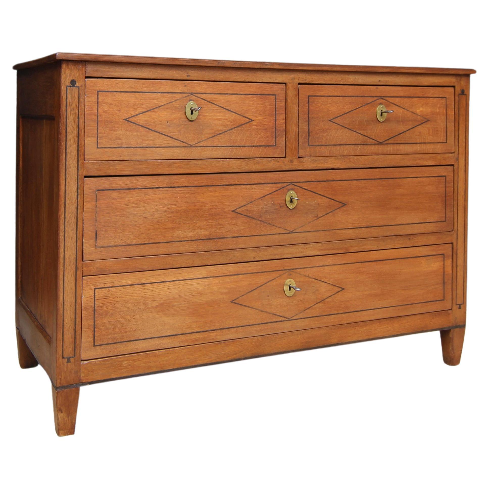 Late 18th Century French Directoire Chest of Drawers For Sale at 1stDibs