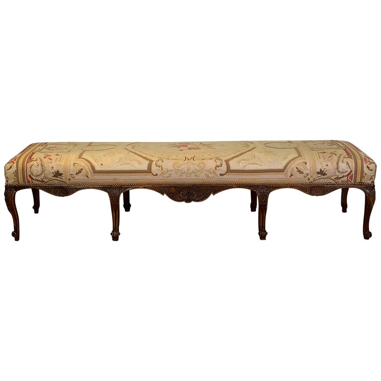 Late 18th Century French Fireside Bench at 1stDibs