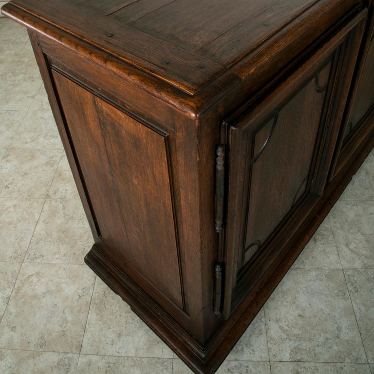 Late 18th Century French Louis XIV Style Oak Enfilade, Sideboard, or ...