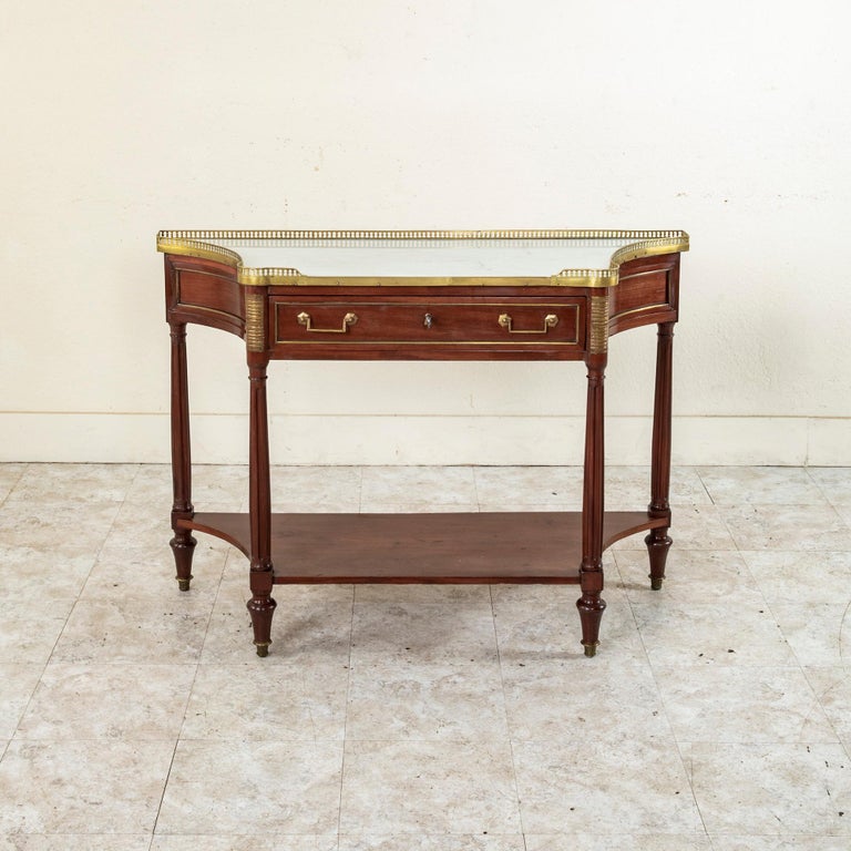 Late 18th Century French Louis XVI Period Mahogany Console Table ...