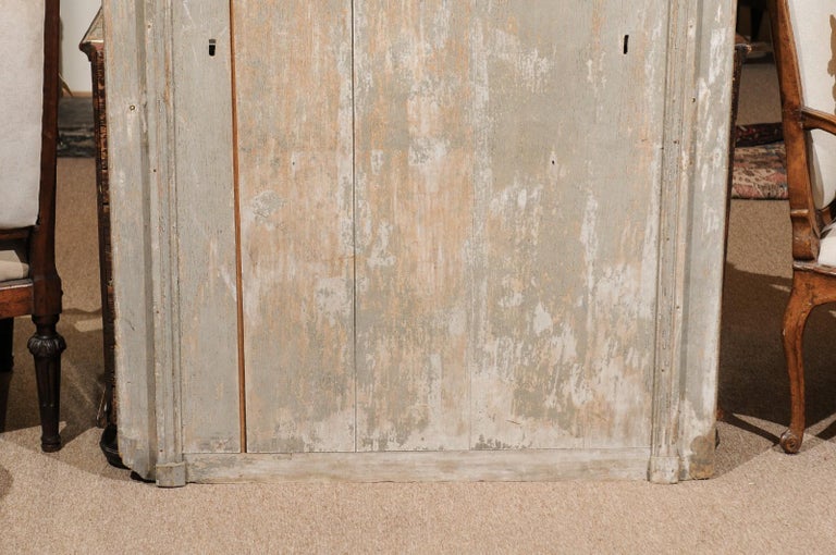 Late 18th Century French Painted Architectural Panel For Sale at 1stDibs