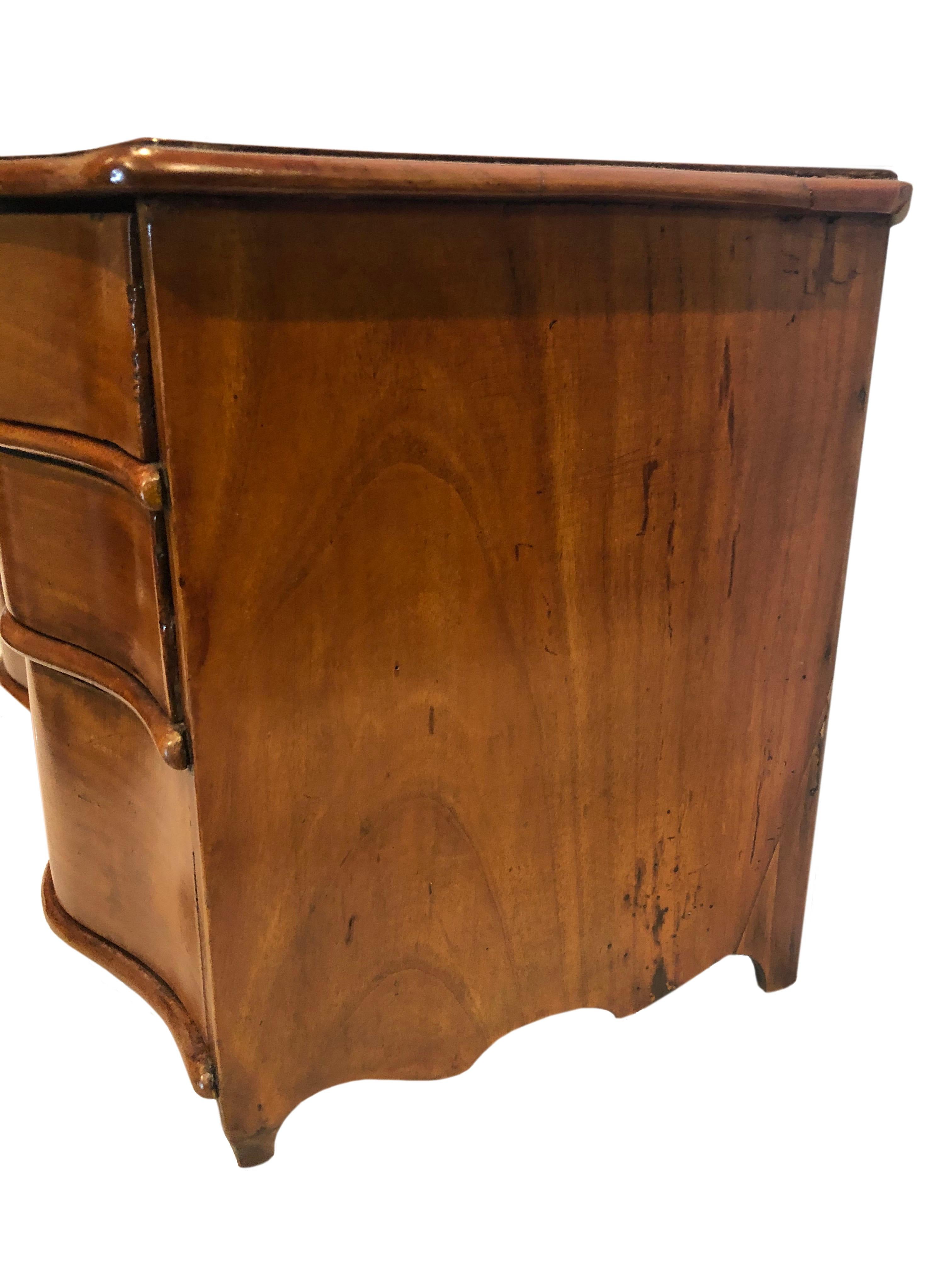 Late 18th Century French Salesman Sample Chest with Inlay at 1stDibs