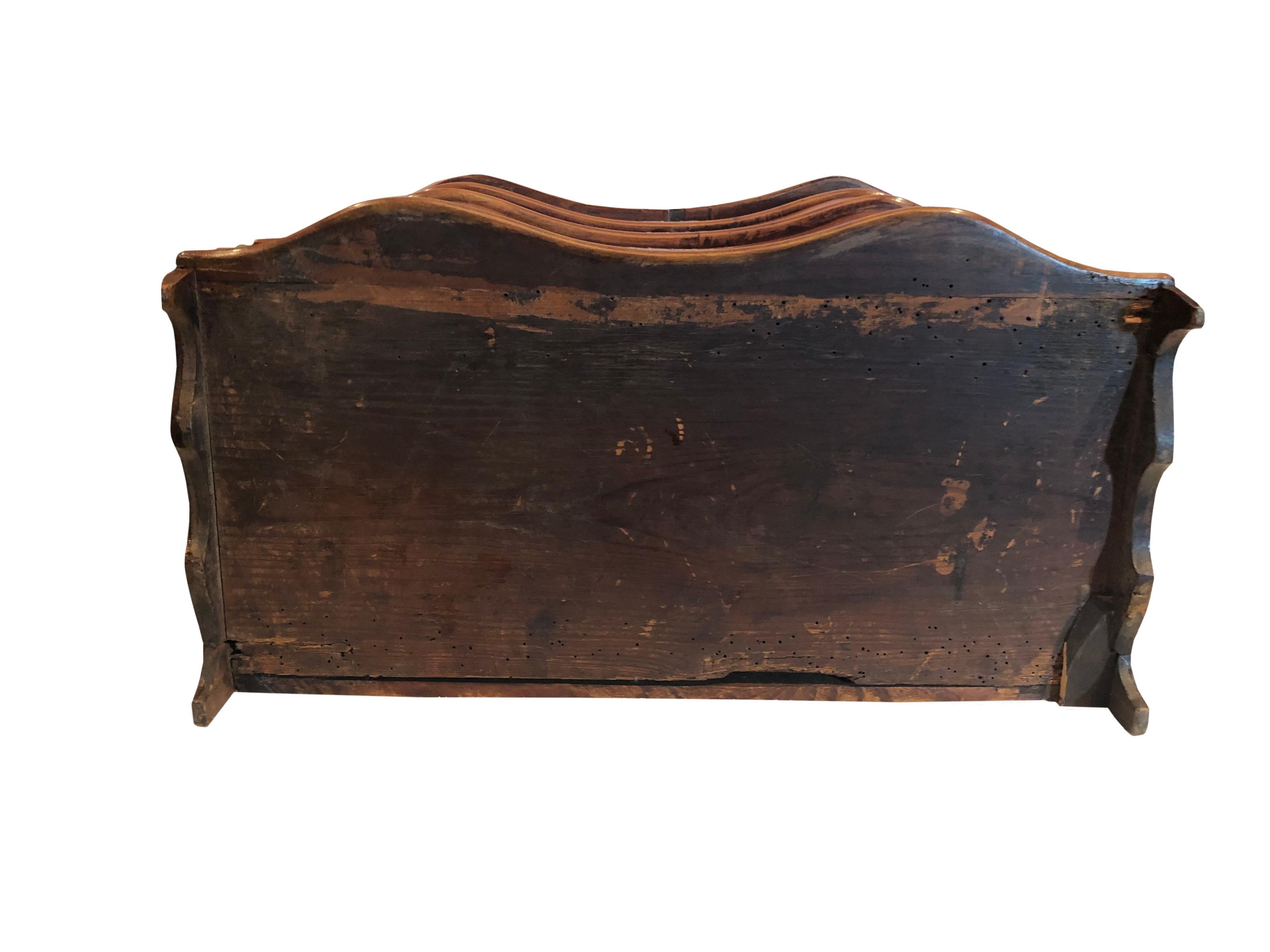 Late 18th Century French Salesman Sample Chest with Inlay at 1stDibs